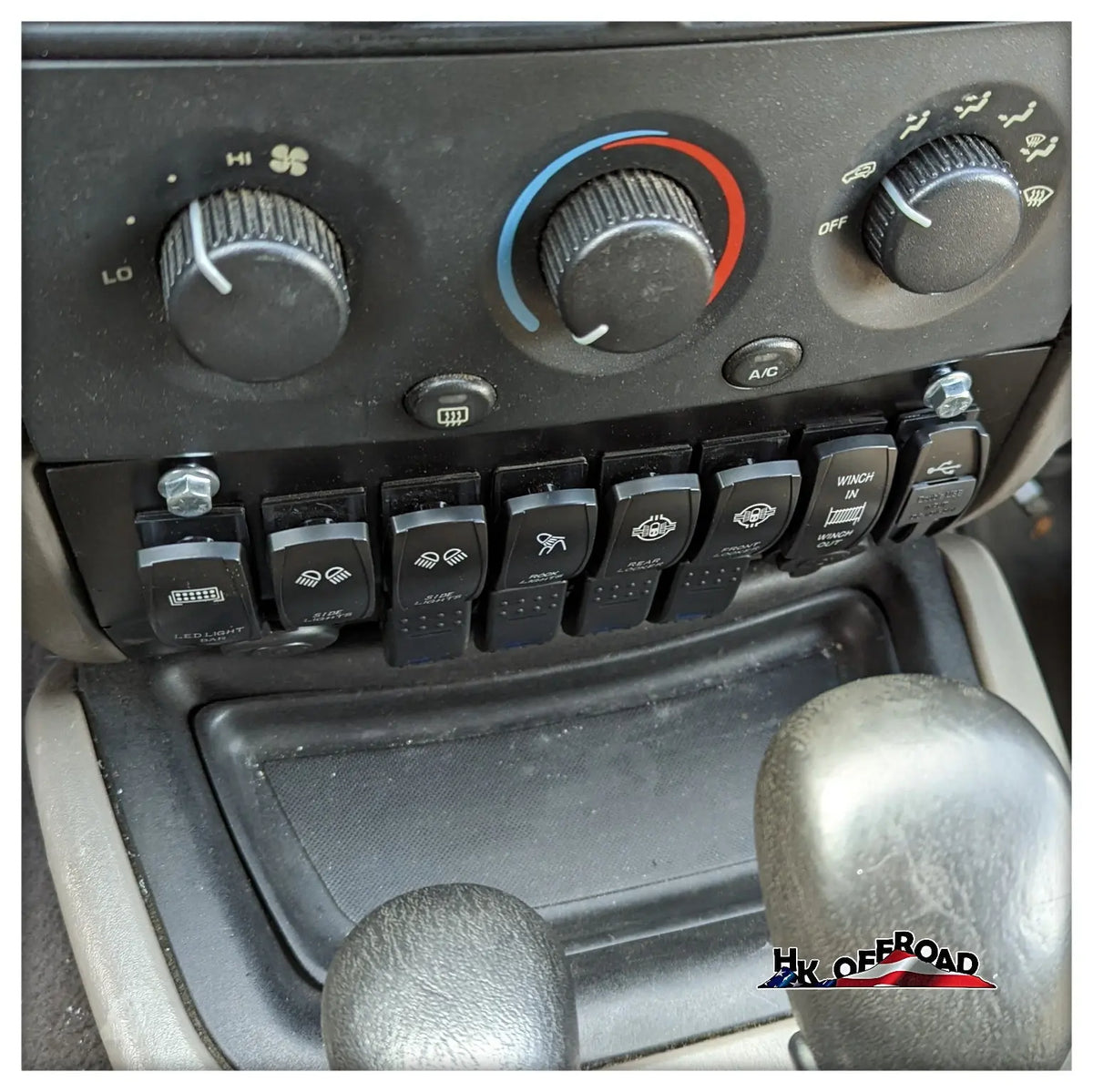 Jeep WJ Switch Panel – HK Offroad