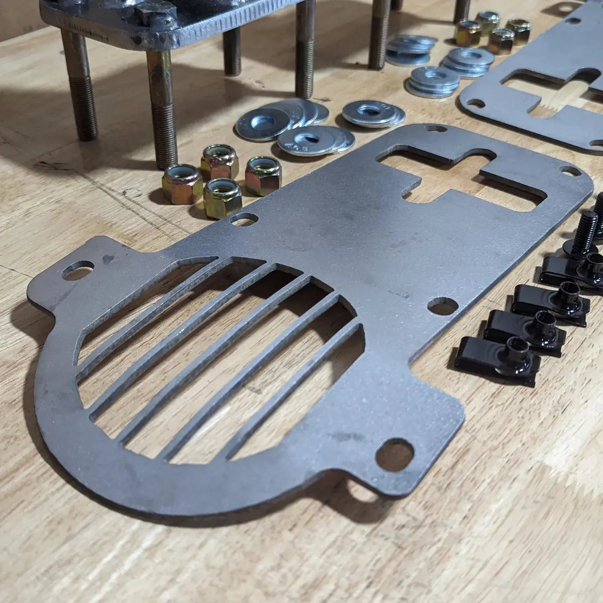 Jeep Wrangler JL/JT Front Shackle Tab Kit - Replaces Factory Red Hook ...