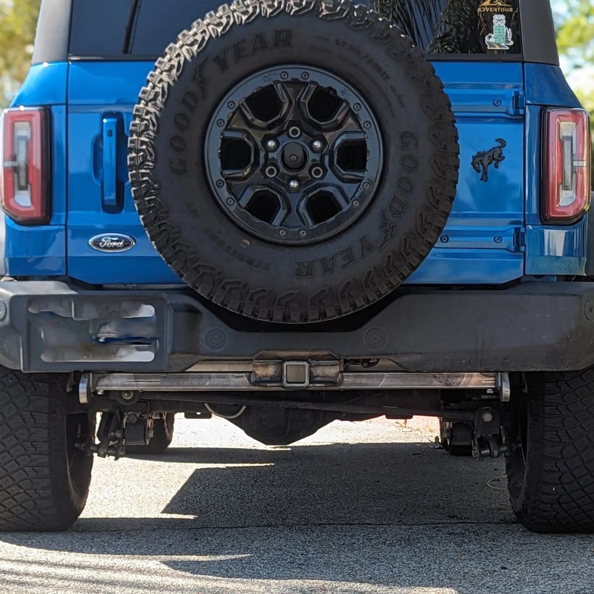 Ford Bronco 2021+ Rear Tow Hitch w/ Shackle Tabs – HK Offroad