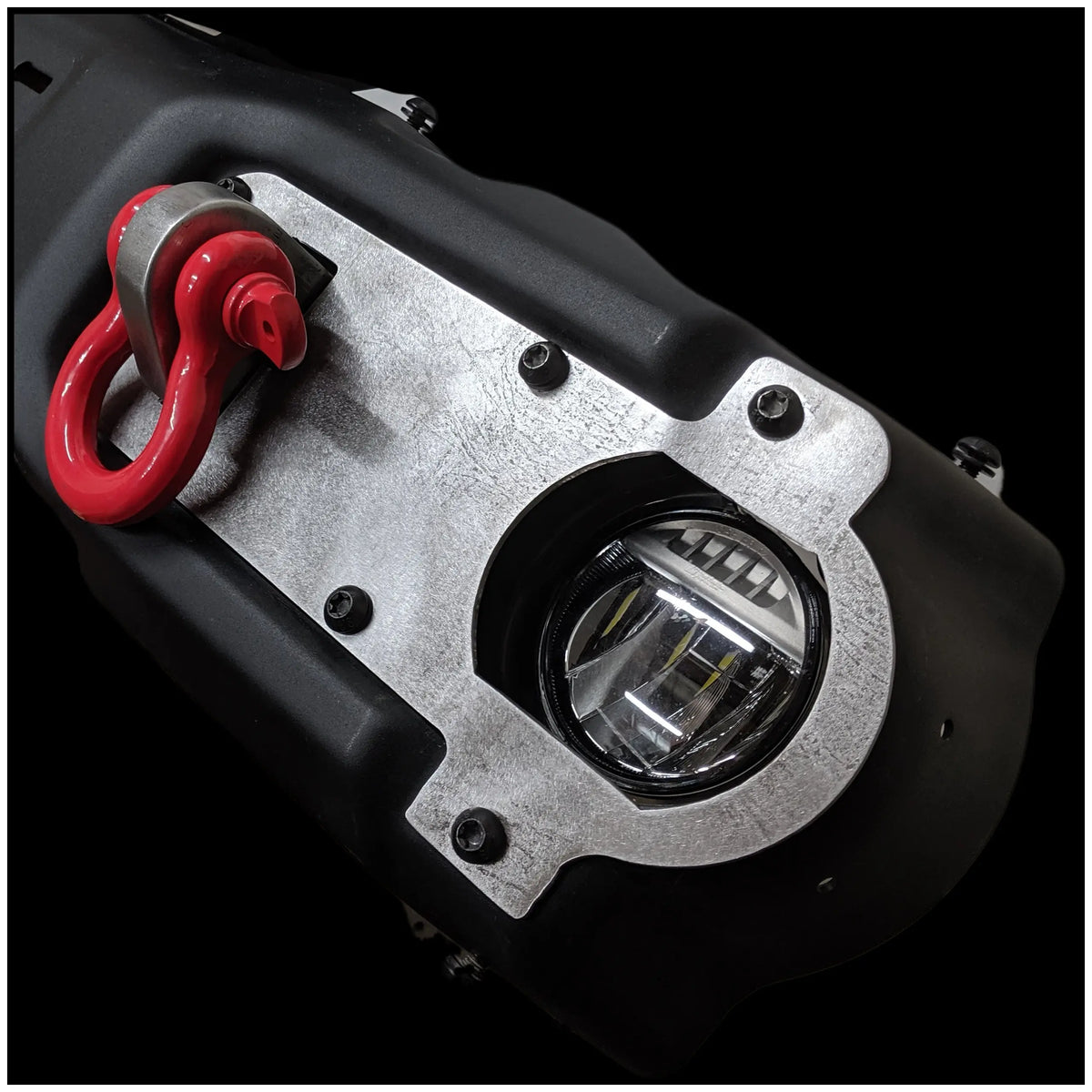 Jeep Wrangler JL/JT Front Shackle Tab Kit - Replaces Factory Red Hook ...